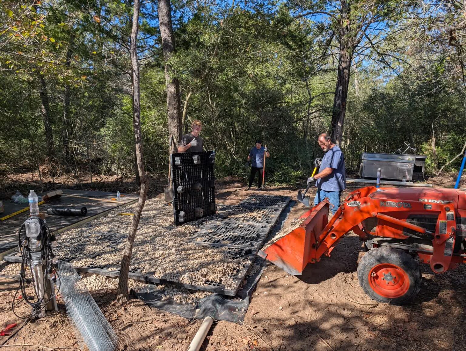 Kitchen, Engine House, and Track work – Austin & Texas Central Railroad